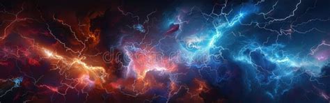 Abstract Lightning Abstract Electrical Background Fractal Lightning