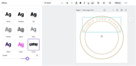 How To Curve Text With Canva Grey Barn Media Squarespace Templates And Custom Web Design