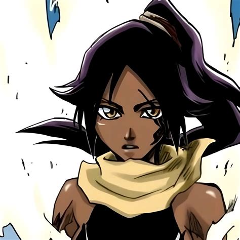 𝘠𝘰𝘳𝘶𝘪𝘤𝘩𝘪 𝐁𝐥𝐞𝐚𝐜𝐡 𝐌𝐚𝐧𝐠𝐚́ 𝐜𝐨𝐥𝐨𝐫𝐞𝐝 Yoruichi Shihouin Mangá Bleach Anime