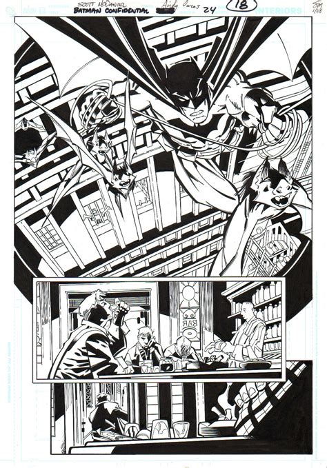 Scott Mcdaniel Batman Confidential 24 Pg 18 In Larry Joness Batman