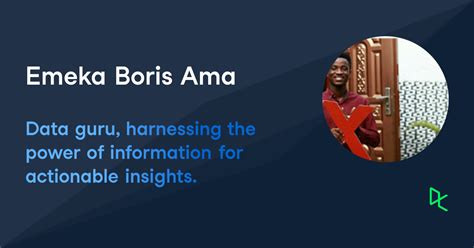 emeka boris ama data ananlyst