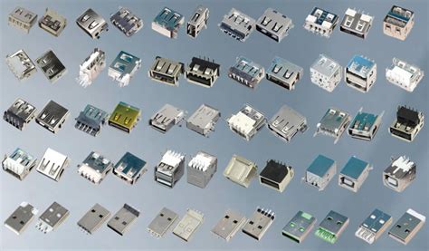 Mini 8 Pin Male Usb Connector High Current Solder Type Us06 M009 Mini