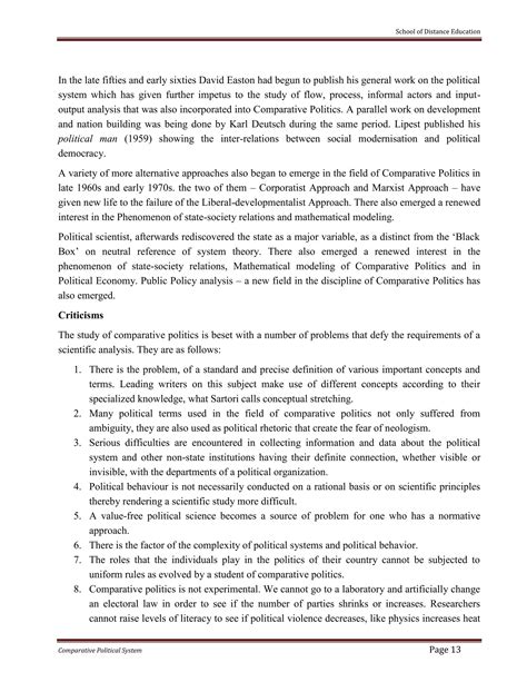 Comparative Political System Pdf