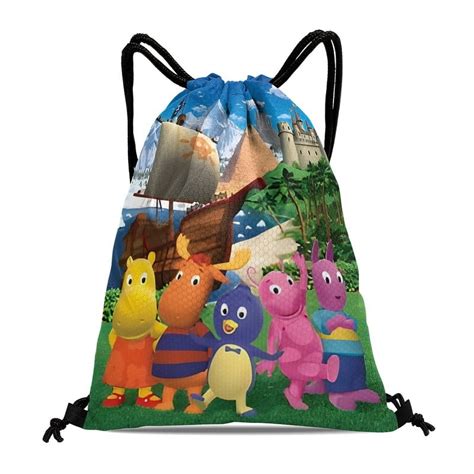 Backyardigans Pattern Drawstring Pocket Design 157 177 Inches Stylish And Comfortable