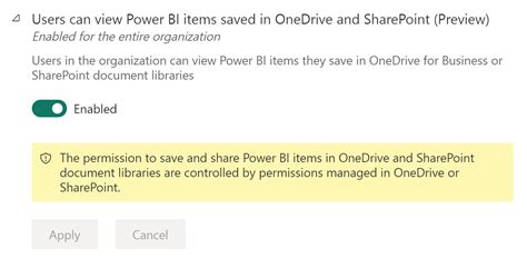 集成管理员设置 Power Bi Microsoft Learn
