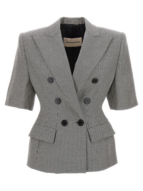 Alexandre Vauthier Hooth Blazer Jacket Blazer Jacket Short Sleeve