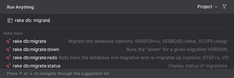 rubymine quick start rubymine documentation