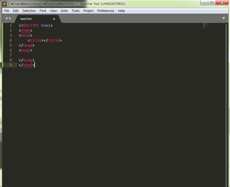 Html 편집기로 사용할 서브라임 텍스트3 다운받기 Html 편집기로 사용할 서브라임 텍스트3 다운받기