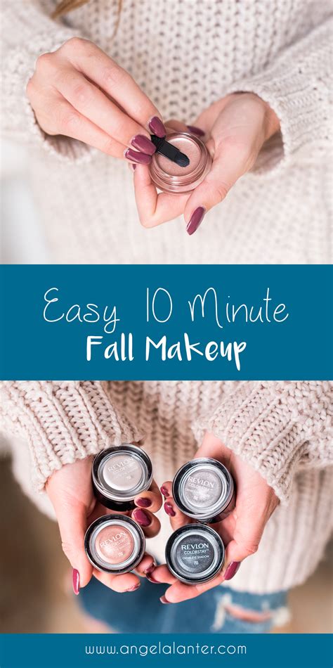 Easy 10 Minute Everyday Fall Makeup