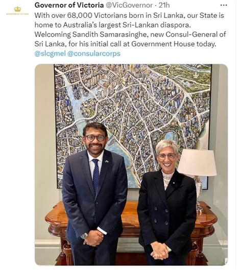 Consulate General Of Sri Lanka In Melbourne On Linkedin Consul General Sandith Samarasinghe