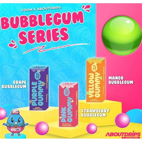 Jual Foom Bubblegum Gummy Series 30mg 30ml By Foom X About Drips