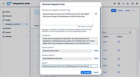 Sap Integration Suite Generative Ai Based Integr Sap Community