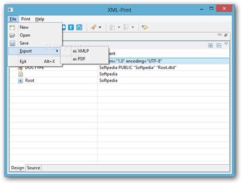 XML Print Portable Download Free Windows Beta Softpedia