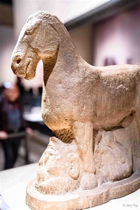 National Treasure Statue Of Horse Trampling A Xiongnu Western Han