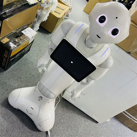 Pepper ペッパーくん Aiロボット Softbank Lpt 100sb Ae870001 A02 2014年8月製 起動確認済