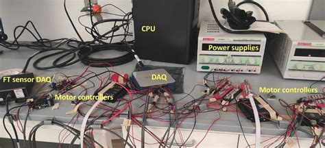 Electrical Components For Motor Control And Sensor Data Acquisition