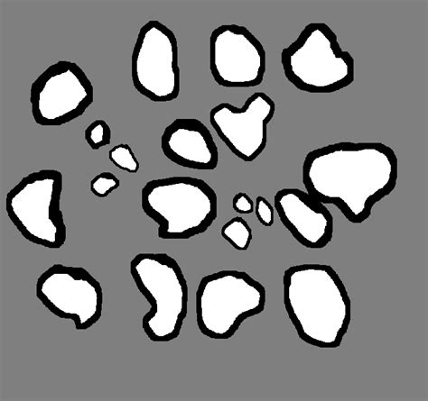 Python Segment Greyscale Image Components Color Into Black White And