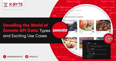 zomato api data sets and use cases