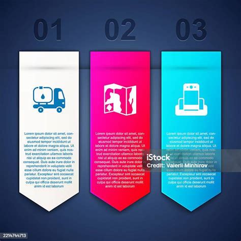 Set Fuel Tanker Truck World Travel Map And Metal Detector In Airport
