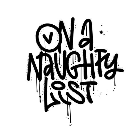 Naughty By Nature Font