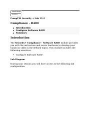 CompTIA Security Lab Docx Thz NfVXd ElqkF AB A CompTIA Security Lab Compliance
