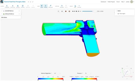 tutorial fluid flow through a non return valve fluid flow cfd