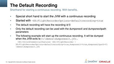 Ppt Using Java Flight Recorder Powerpoint Presentation Free Download