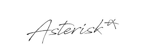 90 Asterisk Name Signature Style Ideas Free Online Signature