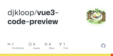 github djkloop vue3 code preview