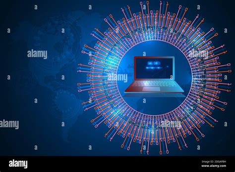 big data visualization by using computer technology abstract stock vector image and art alamy