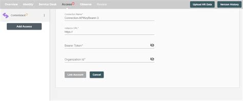 Set Up Contentstack Access In Hire2retire