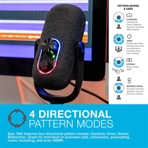 Getuscart Jlab Epic Talk Usb Microphone Black Usb C Output