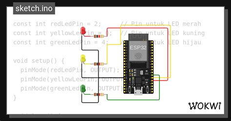 Simulasi 3 Wokwi Esp32 Stm32 Arduino Simulator