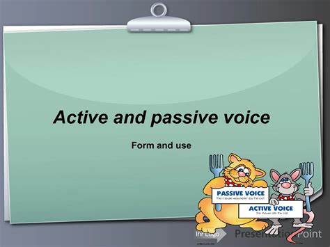 Explanation Of Activeand Passive Voice And Usage Pdf