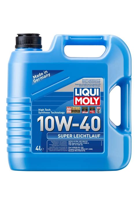 Liqui Moly Lıquı Moly 10w-40 Süper Sentetik Motor Yağı 4lt Fiyatı ...