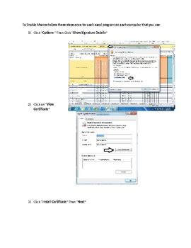Enabling Macros By Jesse Linseman TPT
