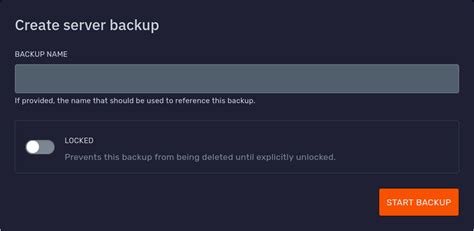 Managing Backups Docs