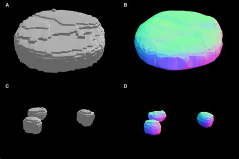 Robust Smooth Surface Reconstruction 3d Visualization Of A A Binary Download Scientific