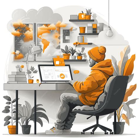 software developer machine learning engineer clipart premium ai