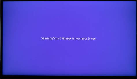 Samsung Tizen 65 Fusion Signage Support Centre