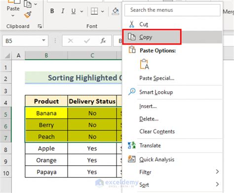 how to copy only highlighted cells in excel 3 quick tricks