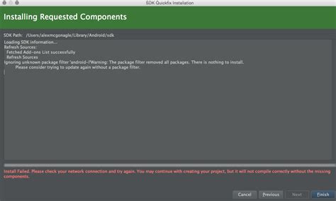 Android Studio Not Letting Me Install The Android SDK Platform Stack Overflow