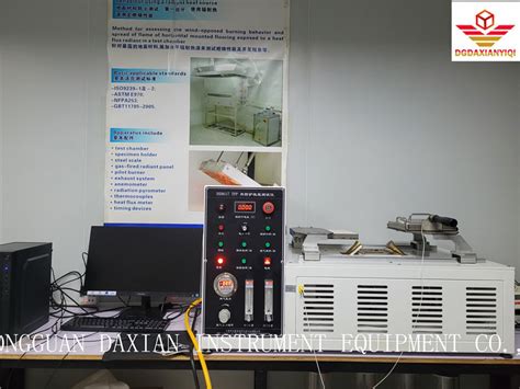 iso9001 standard certified tpp fire testing machine 0 8m3 capacity
