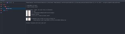 Node No Such File Or Directory Ides Support Intellij Platform