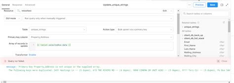 Upsert Table Contents Into Mysql Database App Building Retool Forum