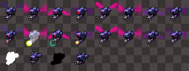 Enemy Robots Sprite Sheets 3 By Maidrobofactory Enemy Robots Sprite Sheets 3 By Maidrobofactory