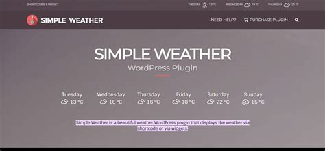 Best WordPress Weather Plugins You Should Use QuadLayers