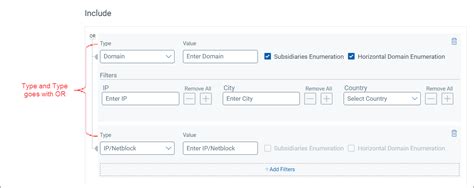 Filter Criteria In EASM Configuration