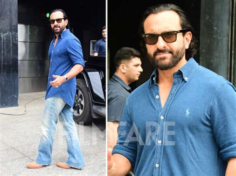 Photos Saif Ali Khan Snapped Out And About In The City