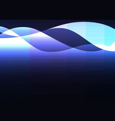 Abstract Black Curved Overlap Layer Design On Vector Image